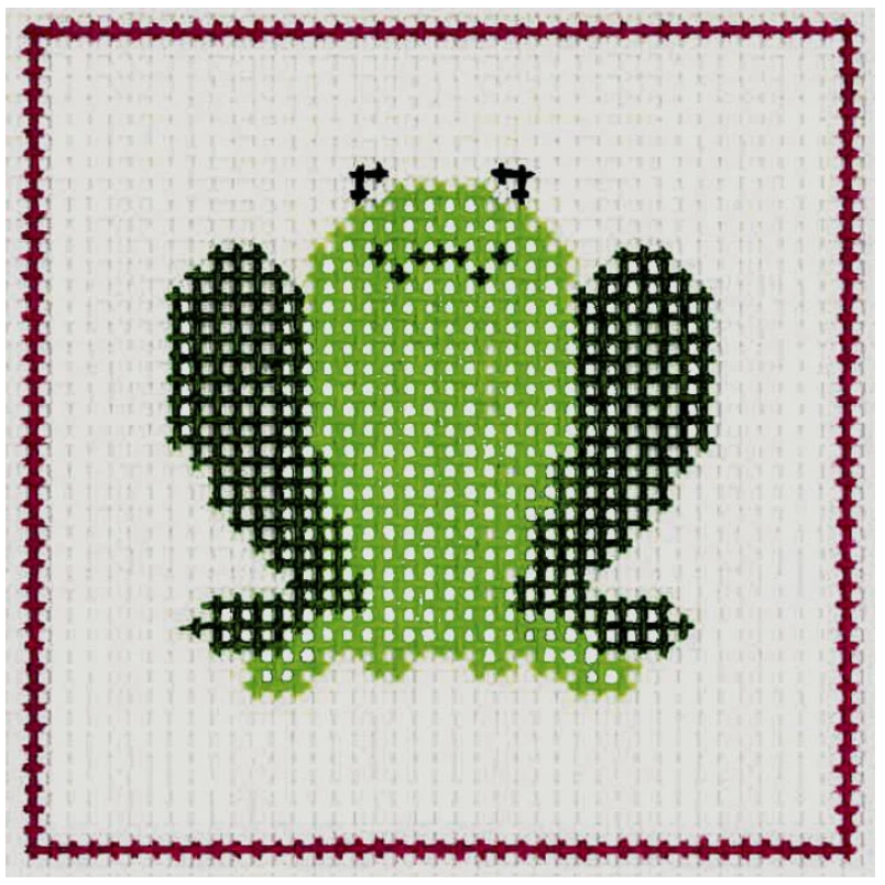 Frog Kit – Seaside Needlepoint