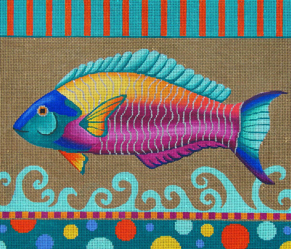 Carnival Fish – Seaside Needlepoint