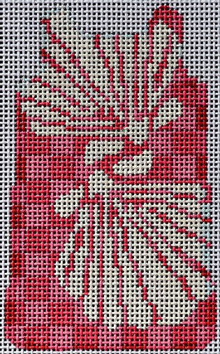 Scallop Shell Pink Checks Mini Shift – Seaside Needlepoint