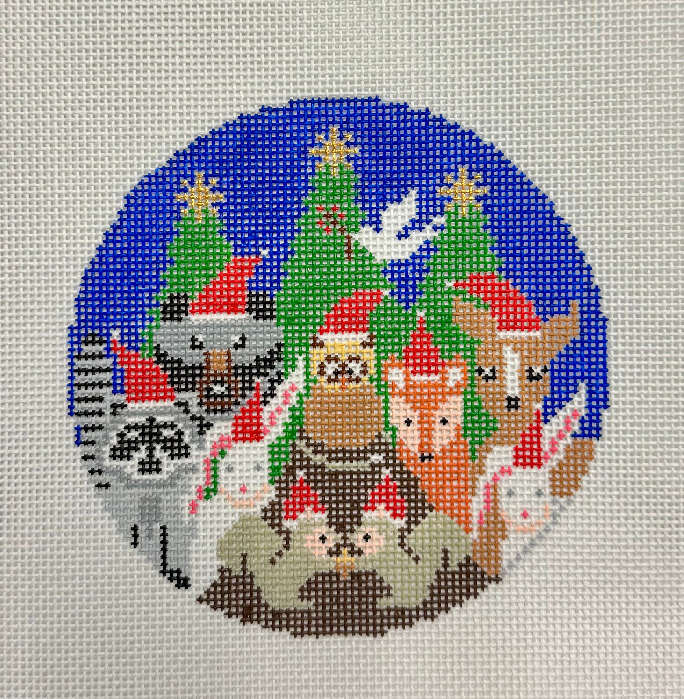 Forest Friends – Seaside Needlepoint