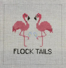 Flock Tails – Seaside Needlepoint