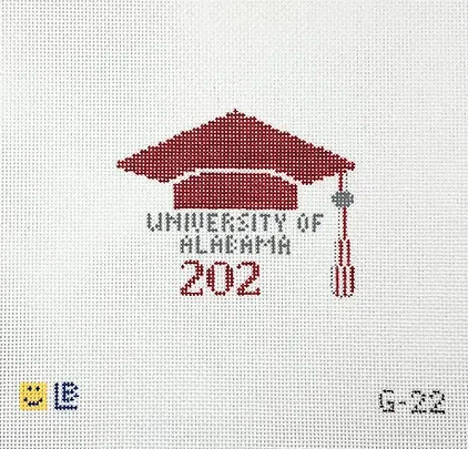 University Of Alabama Graduation Cap – Seaside Needlepoint