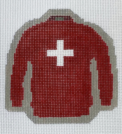 Vintage Swiss Ski Sweater – Seaside Needlepoint