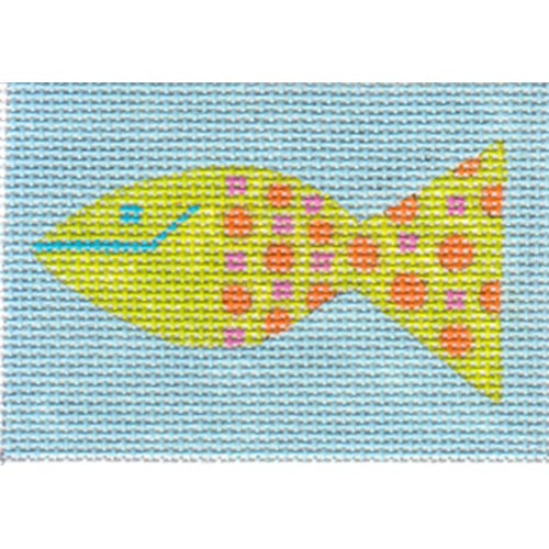 Fish Credit Card Insert – Seaside Needlepoint