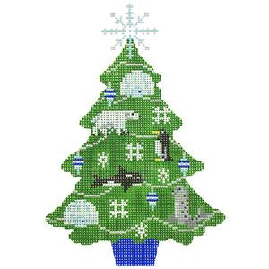Arctic Tree – Seaside Needlepoint