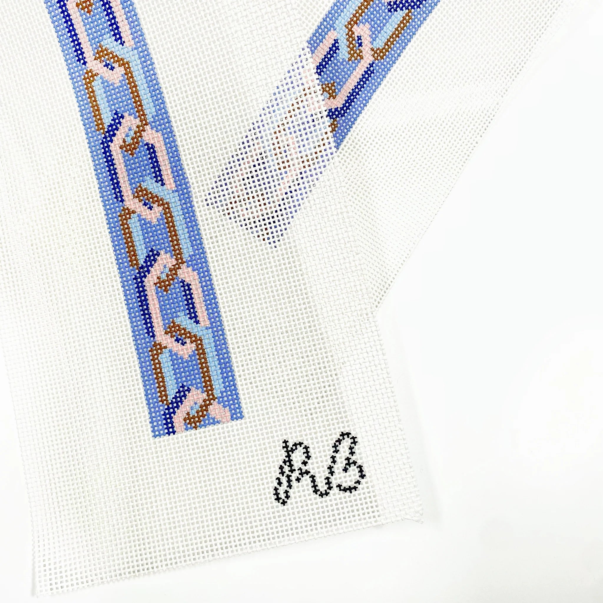 Chain Link Strap – Seaside Needlepoint