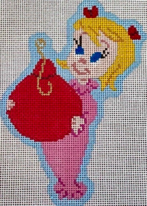 Cindy Lou Who From The Grinch – Seaside Needlepoint