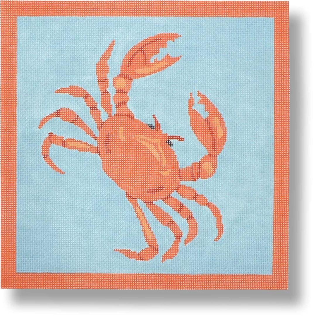 Crab – Seaside Needlepoint