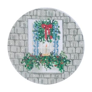 Festive Window – Seaside Needlepoint