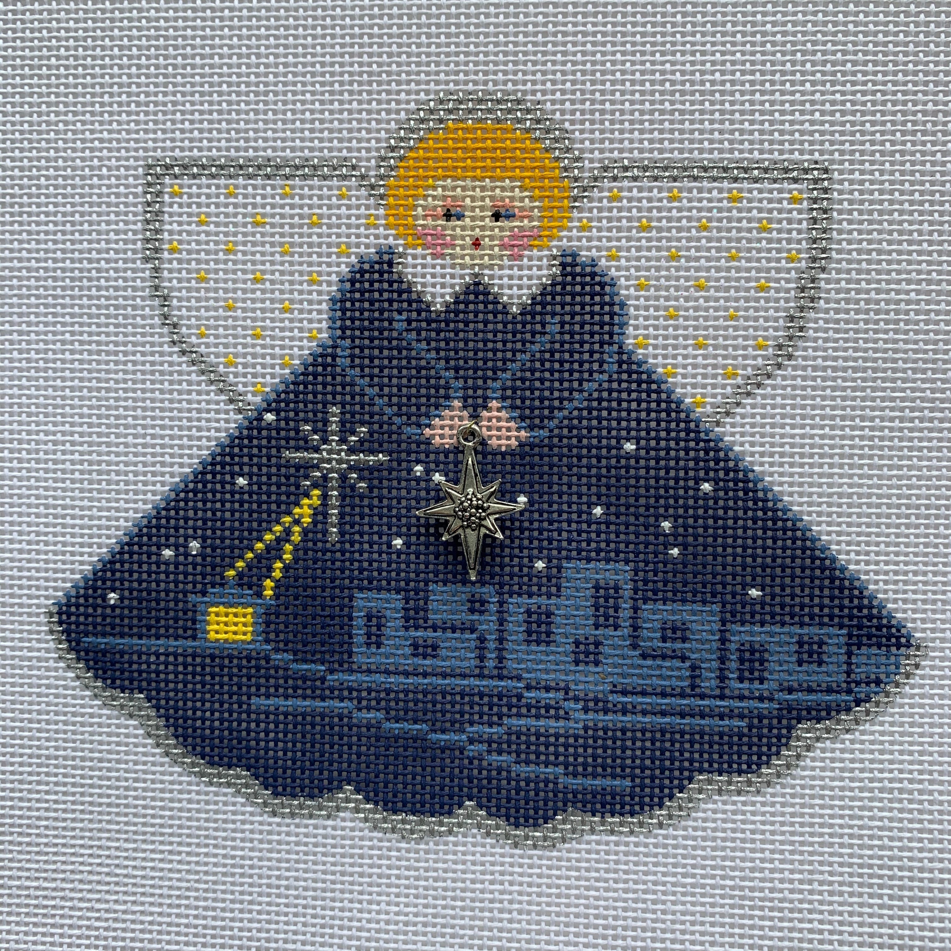 Star Of Bethlehem Angel – Seaside Needlepoint