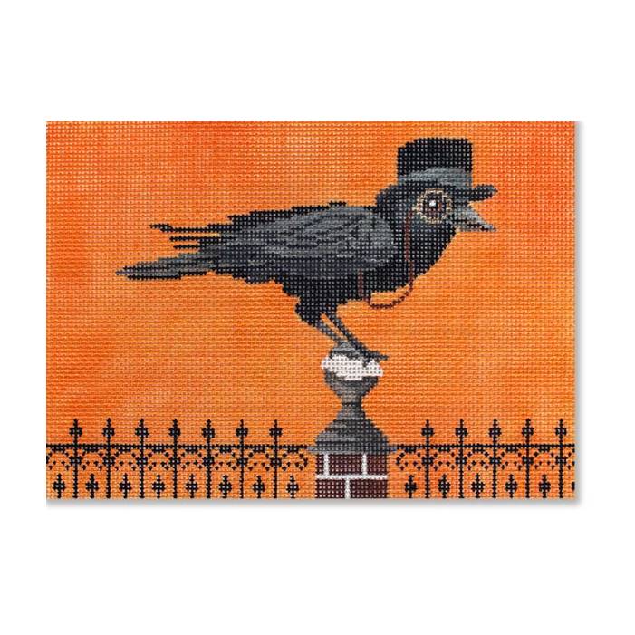Sir Raven – Seaside Needlepoint